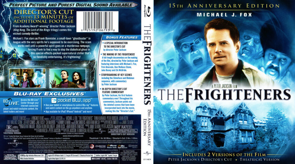 The Frighteners (1996) Blu-Ray & DVD Covers - DVDcover.Com