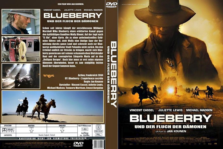 Blueberry und der Fluch der Dämonen R2 DE DVD Cover - DVDcover.Com