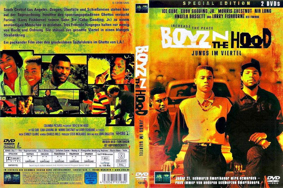 Boyz N The Hood R2 DE DVD Cover - DVDcover.Com