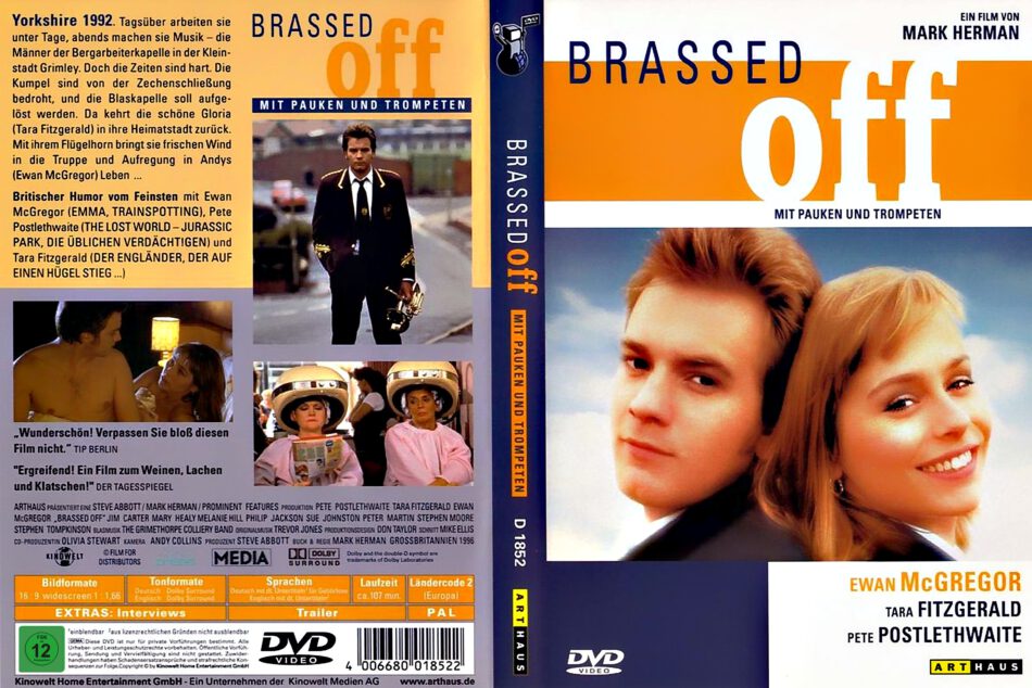Brassed Off R2 DE DVD Cover - DVDcover.Com