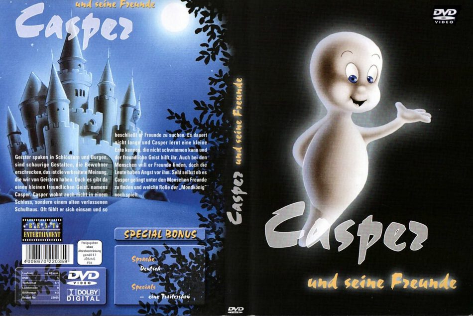 Casper und seine Freunde R2 DE DVD Cover - DVDcover.Com