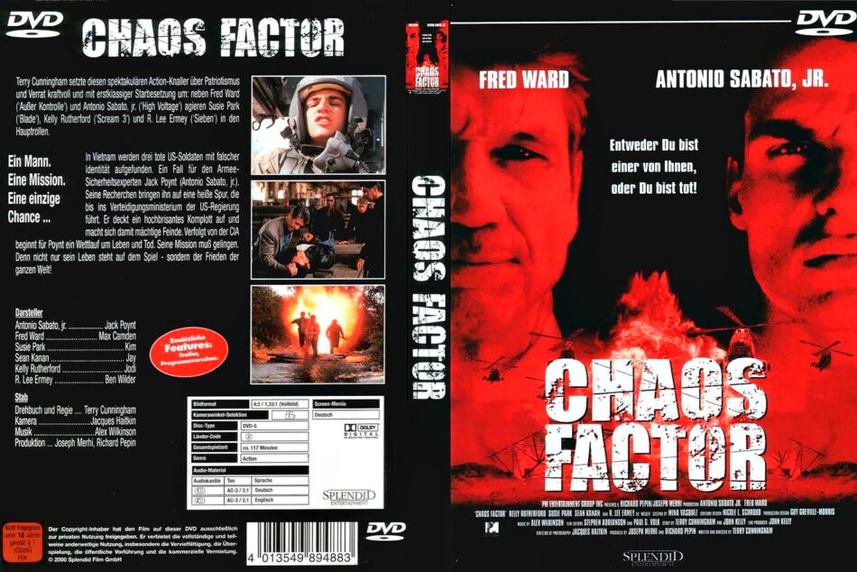 Chaos Factor R2 DE DVD Cover - DVDcover.Com