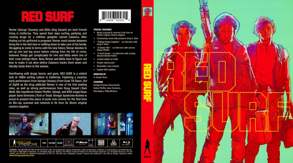 Red Surf (1989) Blu-Ray Covers - DVDcover.Com