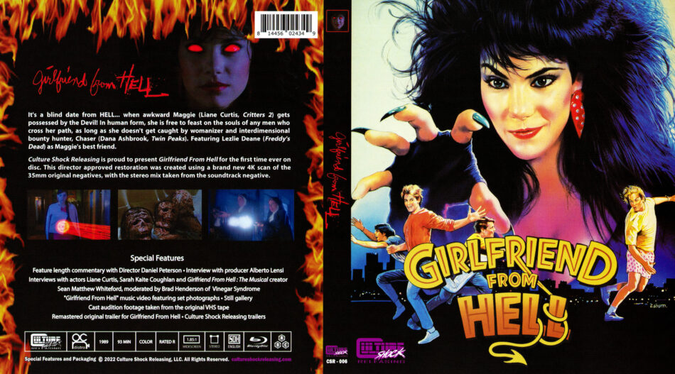 Girlfriend from Hell (1989) Blu-Ray Covers - DVDcover.Com