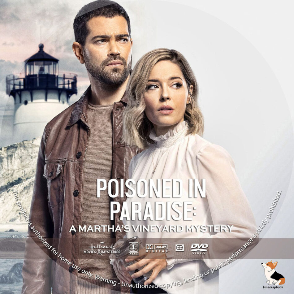 A Martha’s Vineyard Mystery: Poisoned in Paradise R1 Custom DVD Label ...