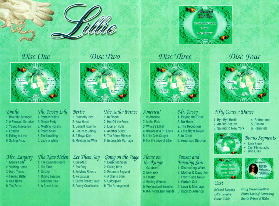 LILLIE (1978) DVD INDEX - DVDcover.Com