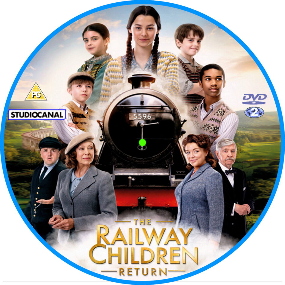 The Railway Children Return (2022) R2 Custom DVD Label - DVDcover.Com