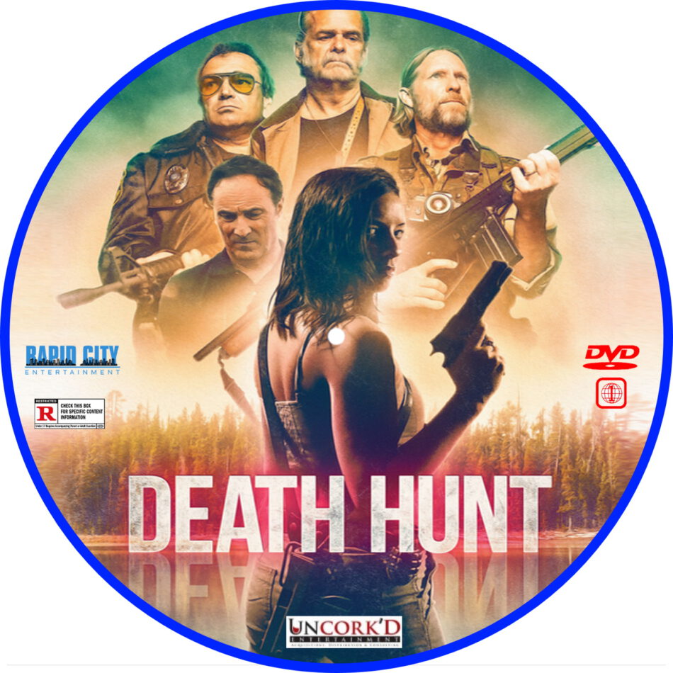 Death Hunt (2022) R1 Custom DVD Label - DVDcover.Com