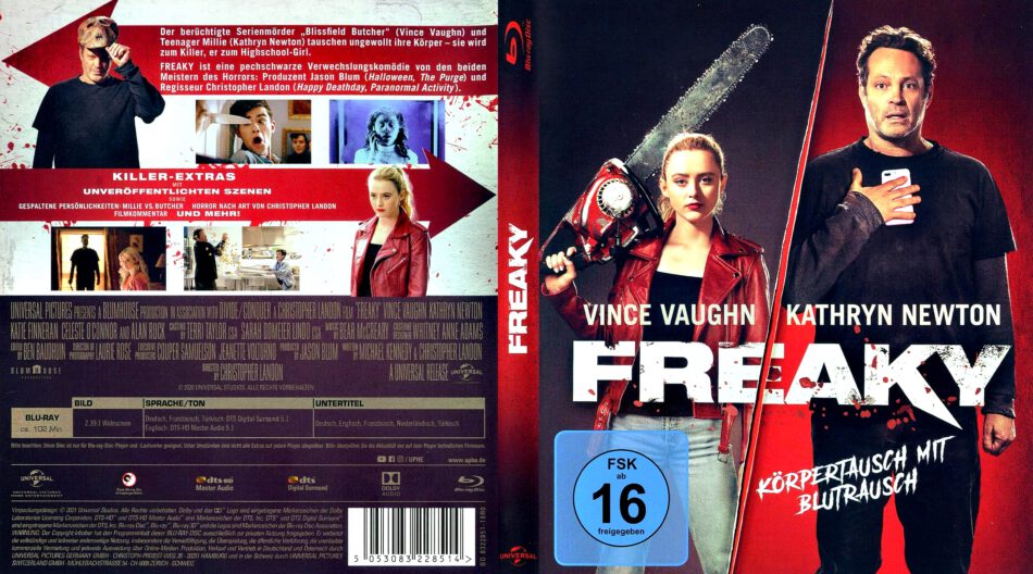 Freaky DE Blu-Ray Cover - DVDcover.Com