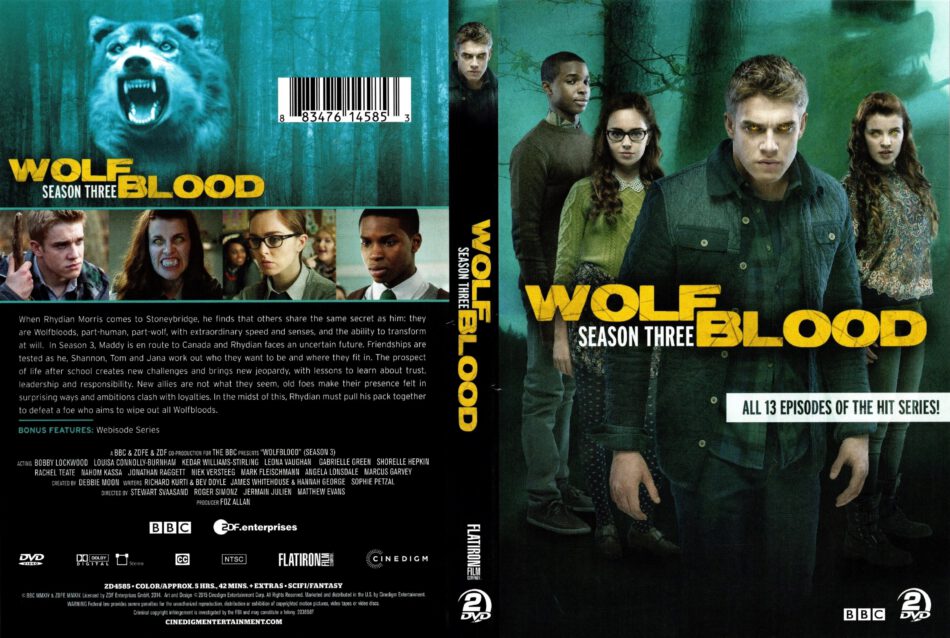 Wolfblood - Season 3 R1 DVD Cover - DVDcover.Com