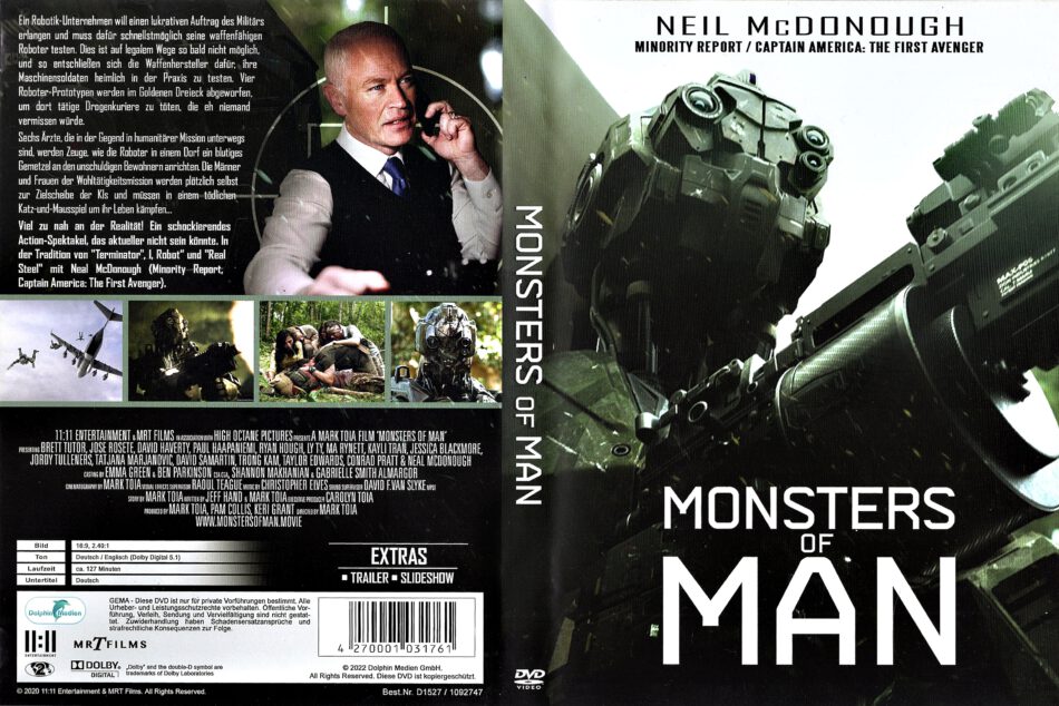 Monsters Of Man R2 DE DVD Cover - DVDcover.Com