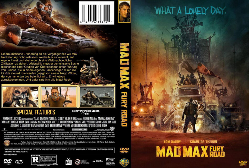 Mad Max - Fury Road (2015) R2 DE DVD Cover - DVDcover.Com