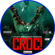 Croc (2022) R1 Custom DVD Label - DVDcover.Com