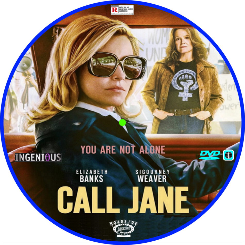 Call Jane (2022) R1 Custom DVD Label - DVDcover.Com