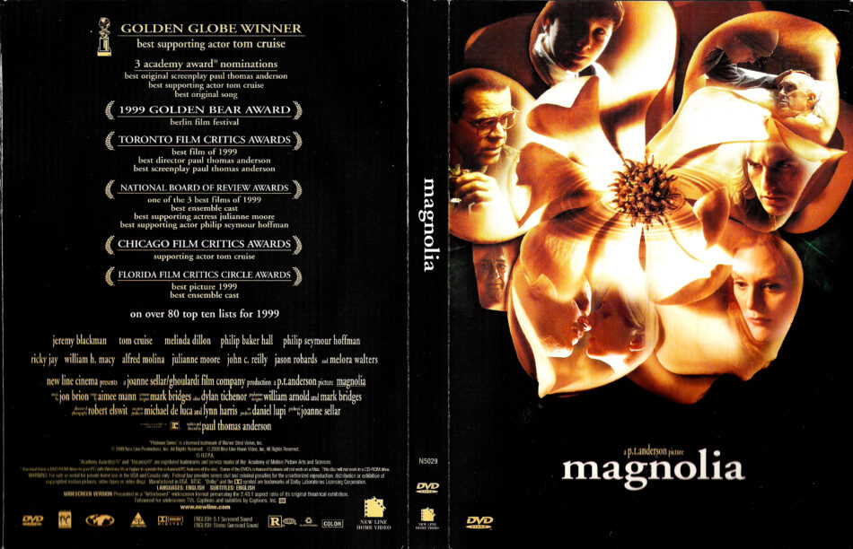 MAGNOLIA (1999) DVD COVER & LABEL - DVDcover.Com
