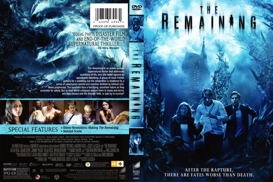 the Remaining (2014) R1 DVD Cover - DVDcover.Com