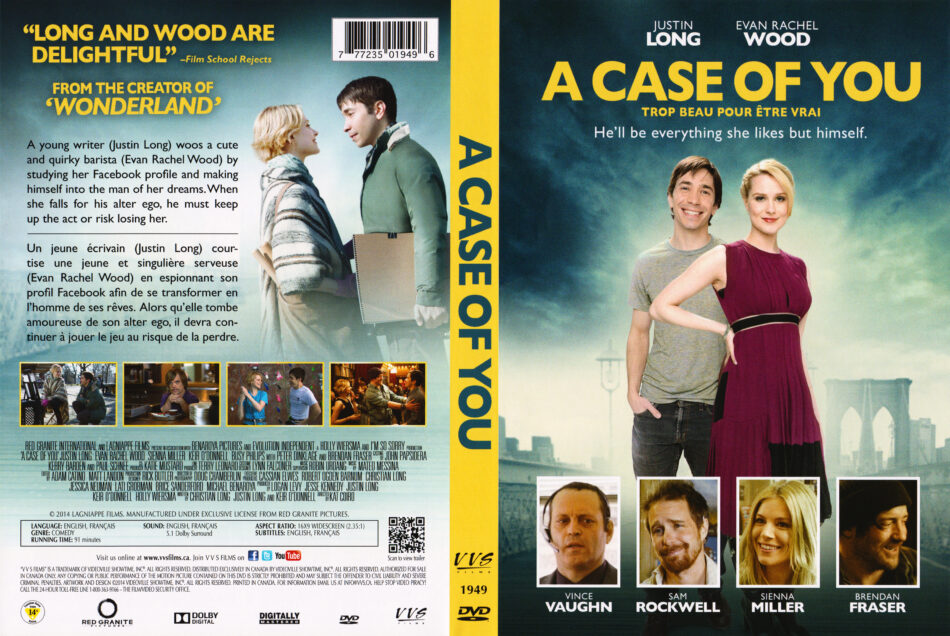 A Case of You (2013) R1 DVD Cover - DVDcover.Com