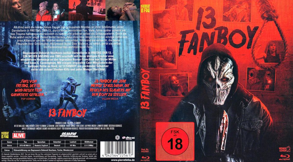 13 Fanboy DE Blu-Ray Cover - DVDcover.Com