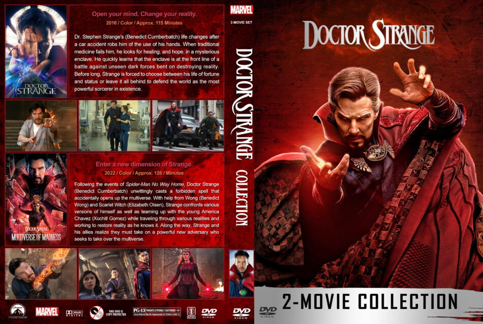 Doctor Strange Collection R1 Custom DVD Cover - DVDcover.Com