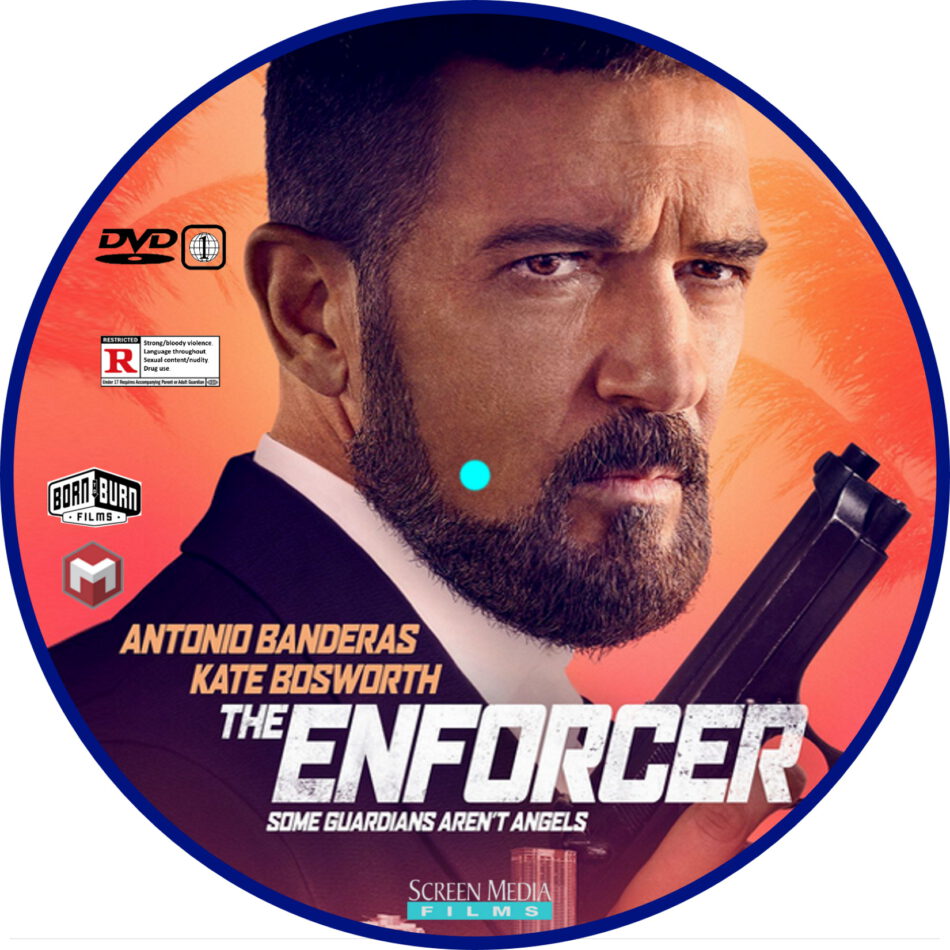 The Enforcer (2022) R1 Custom DVD Label - DVDcover.Com