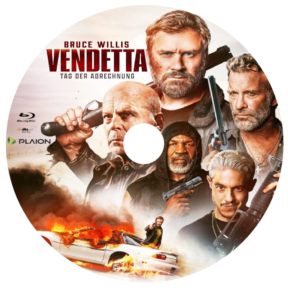 Vendetta - Tag der Abrechnung (2022) R2 DE Custom Blu-Ray Label - DVDcover.Com