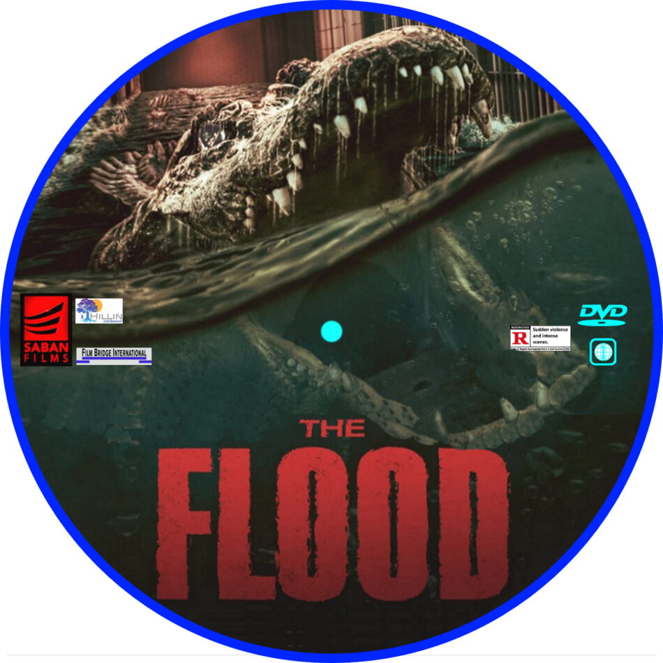 The Flood (2023) R1 Custom DVD Label - DVDcover.Com