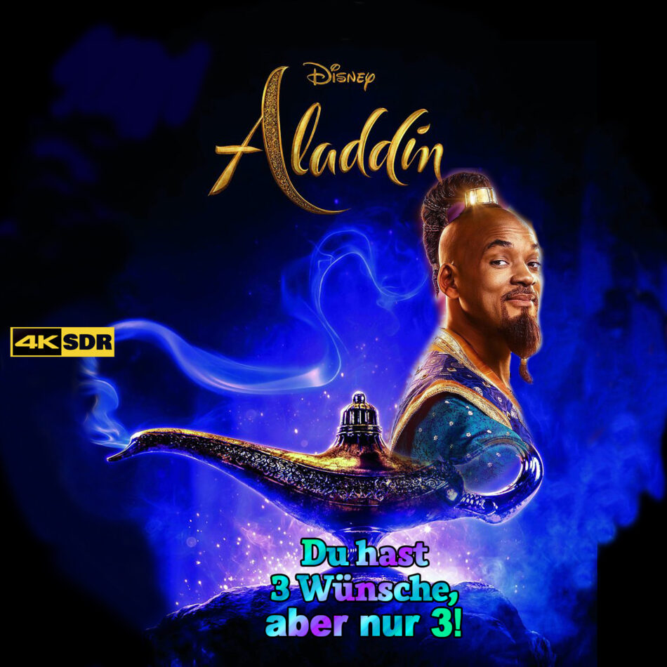 Aladdin (2019) DE 4K Custom Label - DVDcover.Com