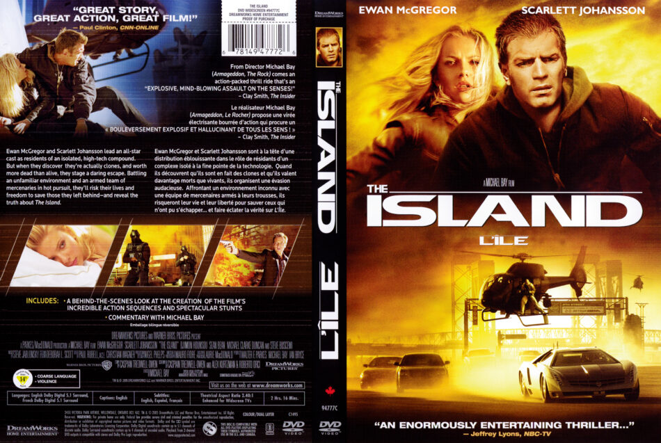 The Island (2005) R1 DVD Cover - DVDcover.Com