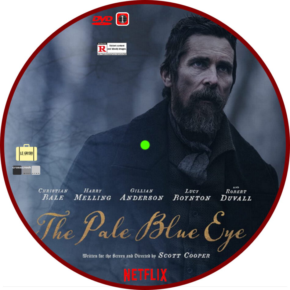 The Pale Blue Eye (2022) R1 Custom DVD Label - DVDcover.Com