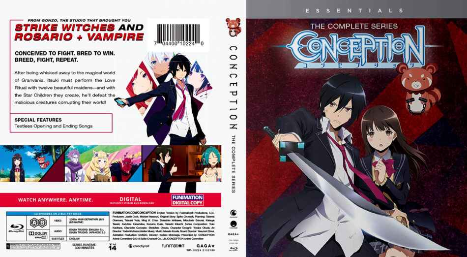 Conception Blu-Ray Cover - DVDcover.Com