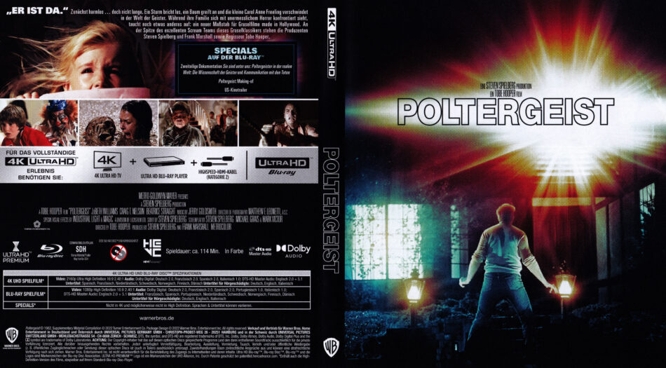 Poltergeist (1982) DE 4K UHD Covers - DVDcover.Com