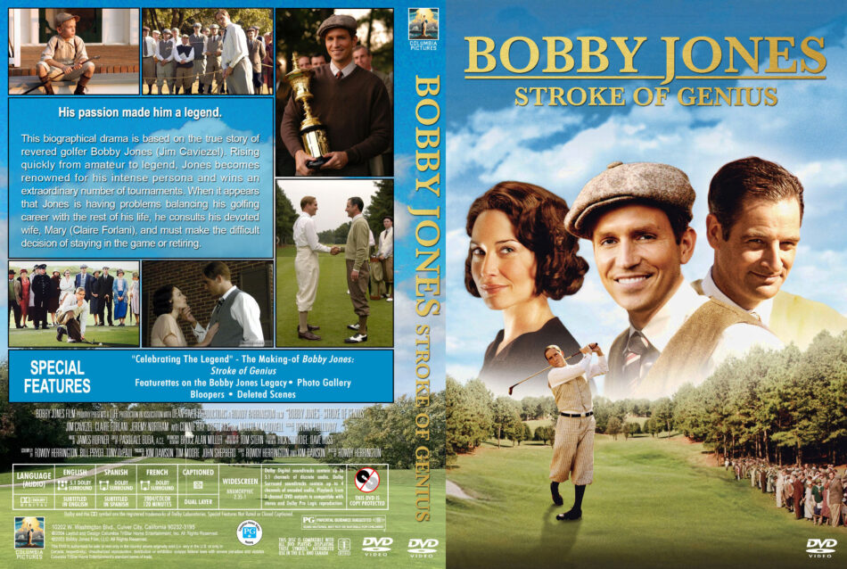 Bobby Jones Stroke of Genius R1 Custom DVD Cover & Label - DVDcover.Com