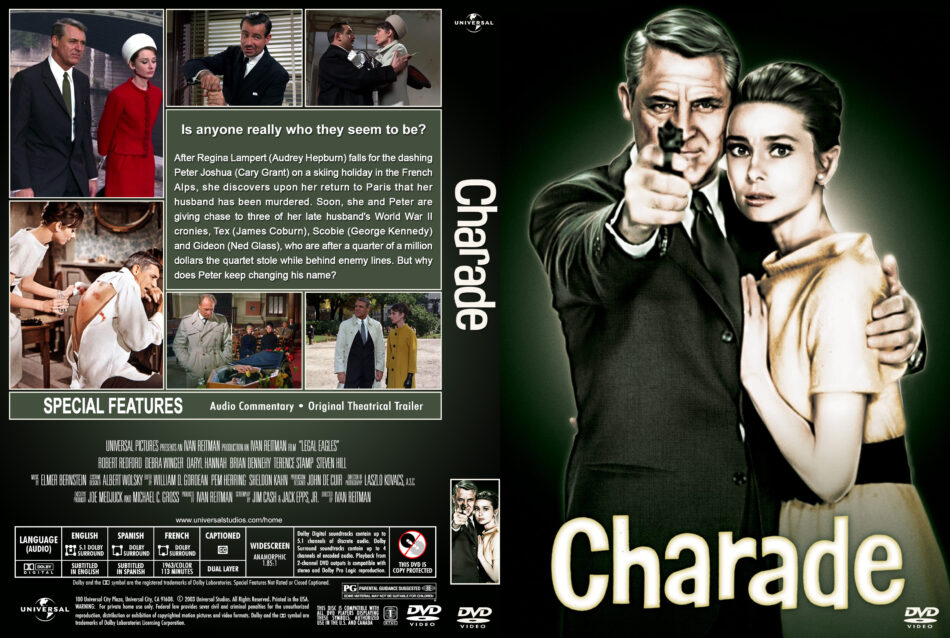 Charade R1 Custom DVD Cover & Label - DVDcover.Com