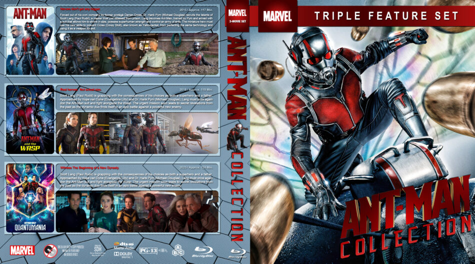 Ant-Man Collection Custom Blu-Ray Cover - DVDcover.Com