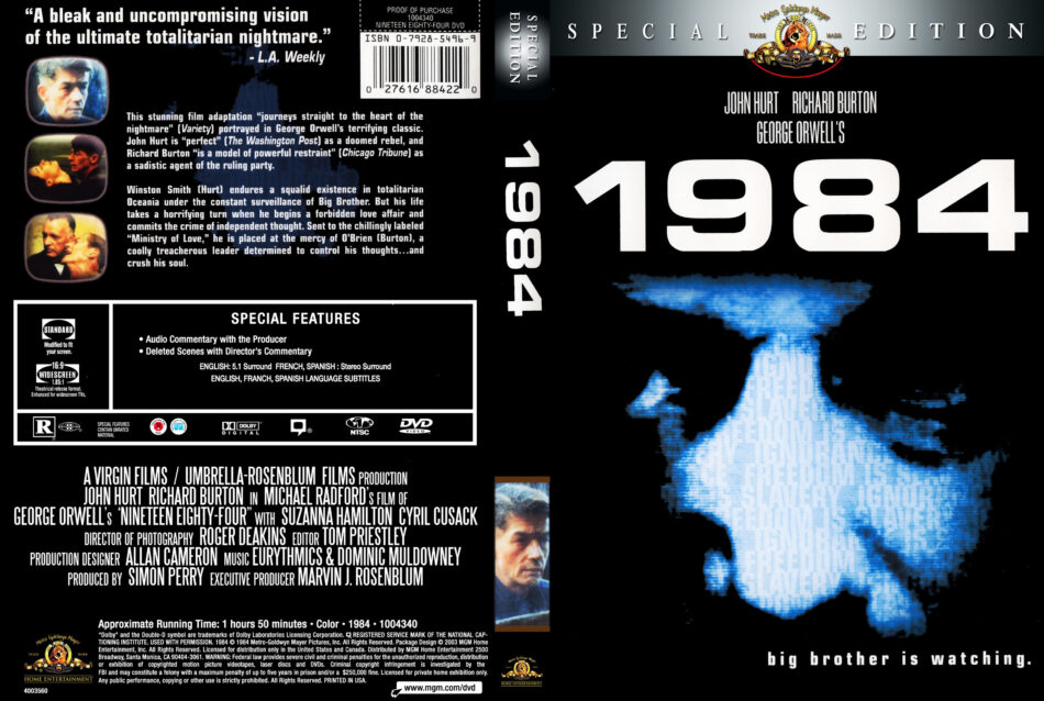 1984 (1984) R1 SE DVD Cover - DVDcover.Com