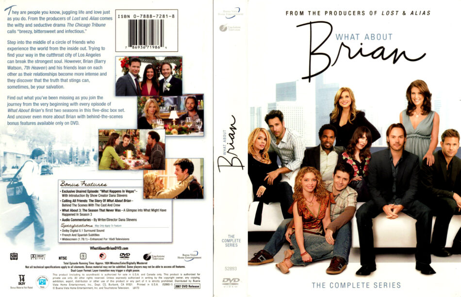 WHAT ABOUT BRIAN SEASON 1 TO 5 DVD COVER & LABELS - DVDcover.Com