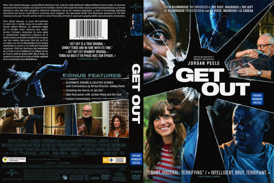 Get Out (2017) R1 DVD Cover - DVDcover.Com