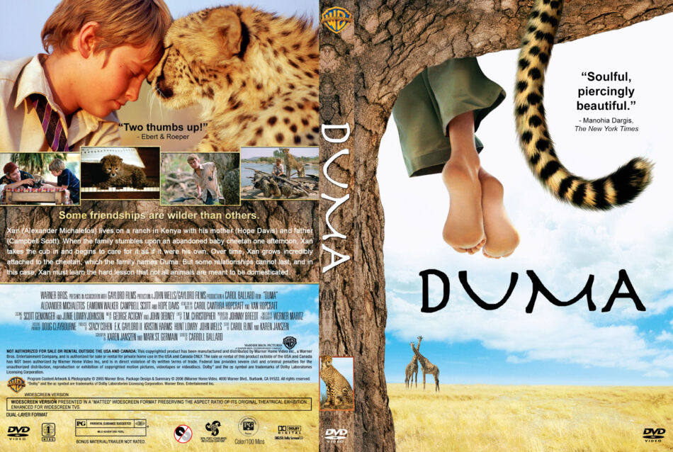 Duma (2005) R1 Custom DVD Cover & Label - DVDcover.Com