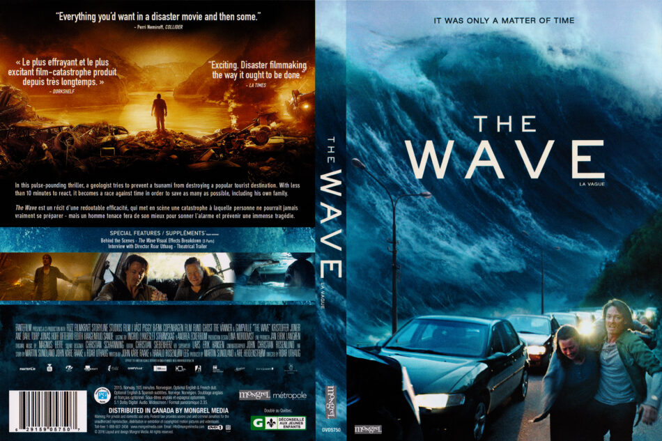 The Wave (2015) R1 DVD Cover - DVDcover.Com