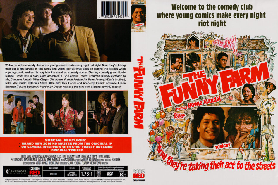 The Funny Farm (1983) R1 DVD Cover - DVDcover.Com
