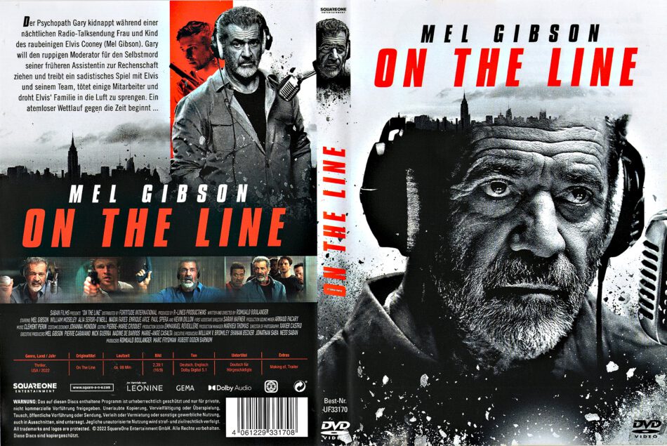 On The Line R2 DE DVD Cover - DVDcover.Com
