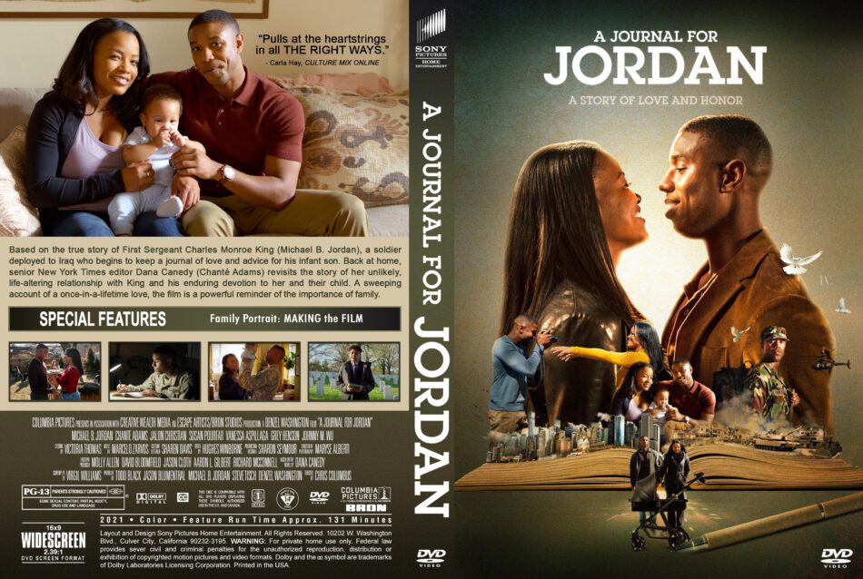 A Journal for Jordan R1 Custom DVD Cover & Label - DVDcover.Com