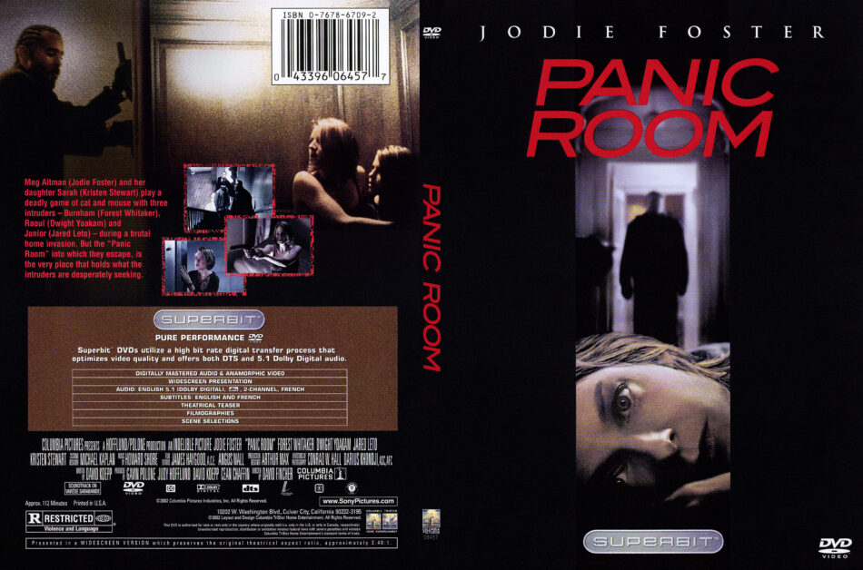 Panic Room (2002) R1 DVD Cover - DVDcover.Com