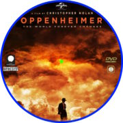 Oppenheimer (2023) R1 Custom DVD Label - DVDcover.Com