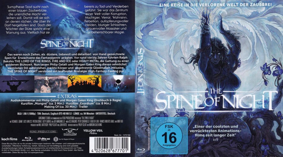The Spine Of Night DE Blu-Ray Cover - DVDcover.Com