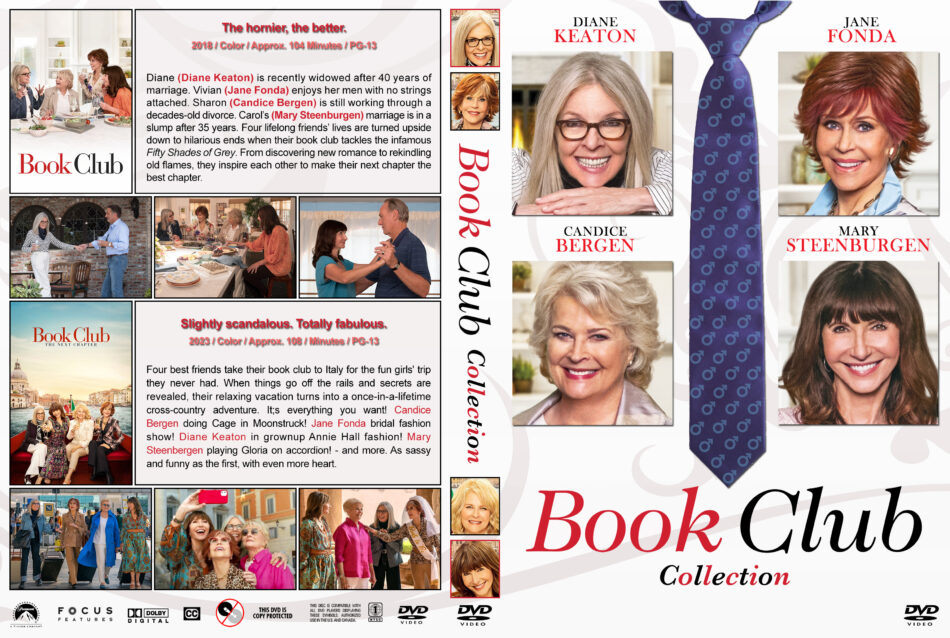 Book Club (2018) R1 Custom DVD Cover & Label V3 - DVDcover.Com