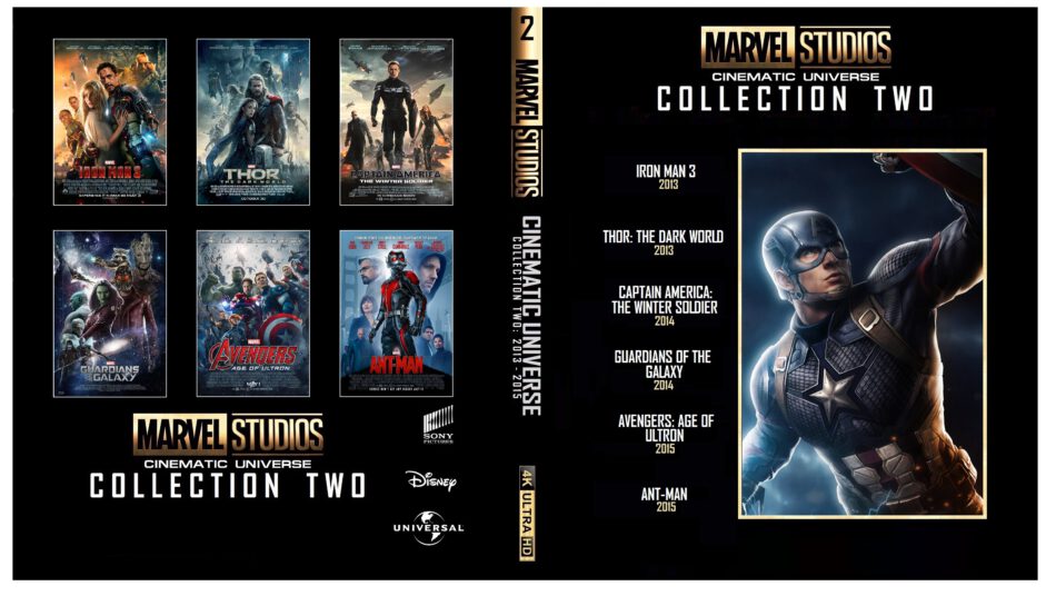 Marvel Cinematic Universe: Collection Two Custom 4K UHD Cover ...