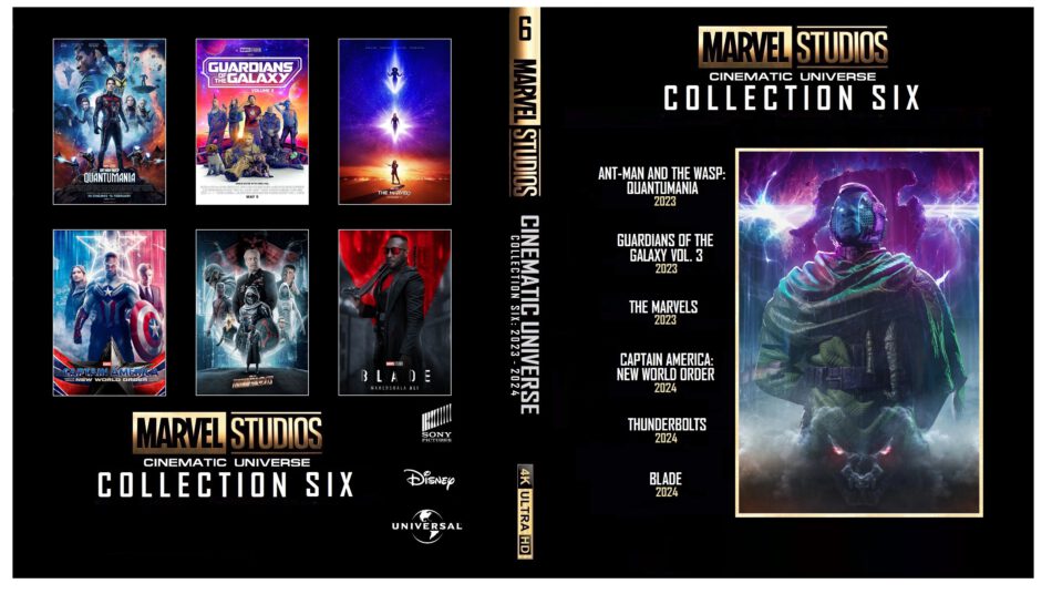 Marvel Cinematic Universe: Collection Six Custom 4K UHD Cover ...