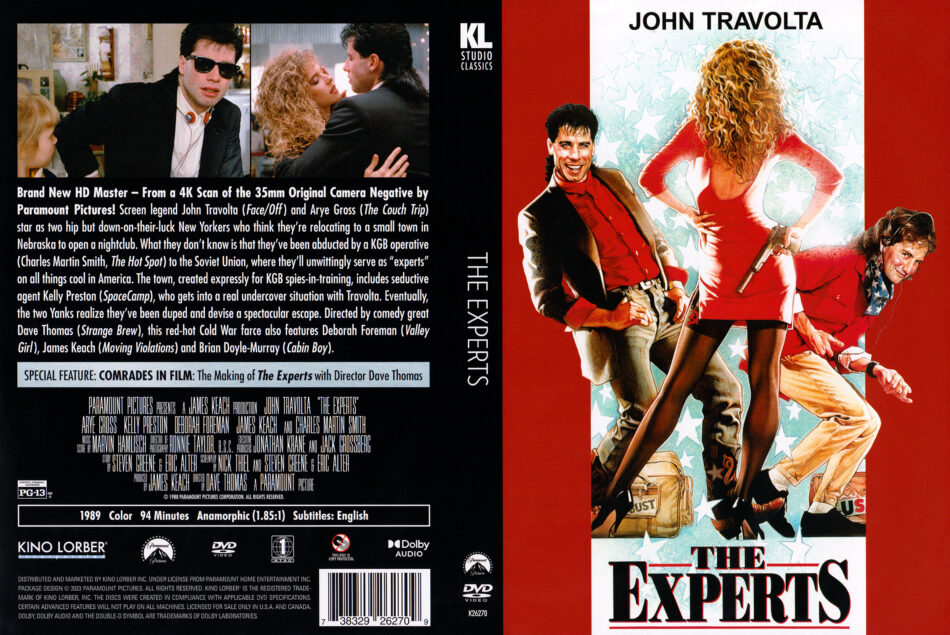 The Experts (1989) R1 DVD Cover - DVDcover.Com