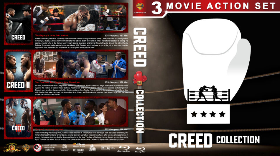 Creed Collection Custom Blu-Ray Cover - DVDcover.Com